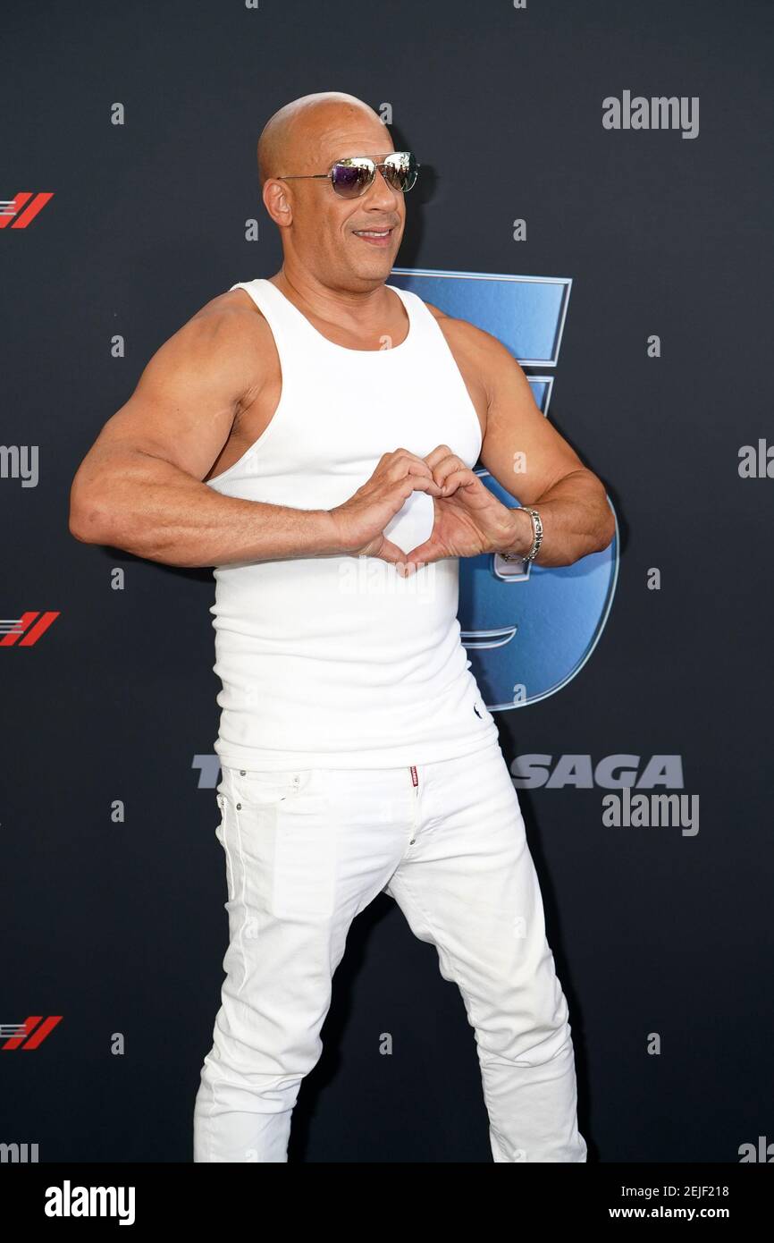 Vin Diesel attends Universal Pictures Presents The Road To F9 Concert ...