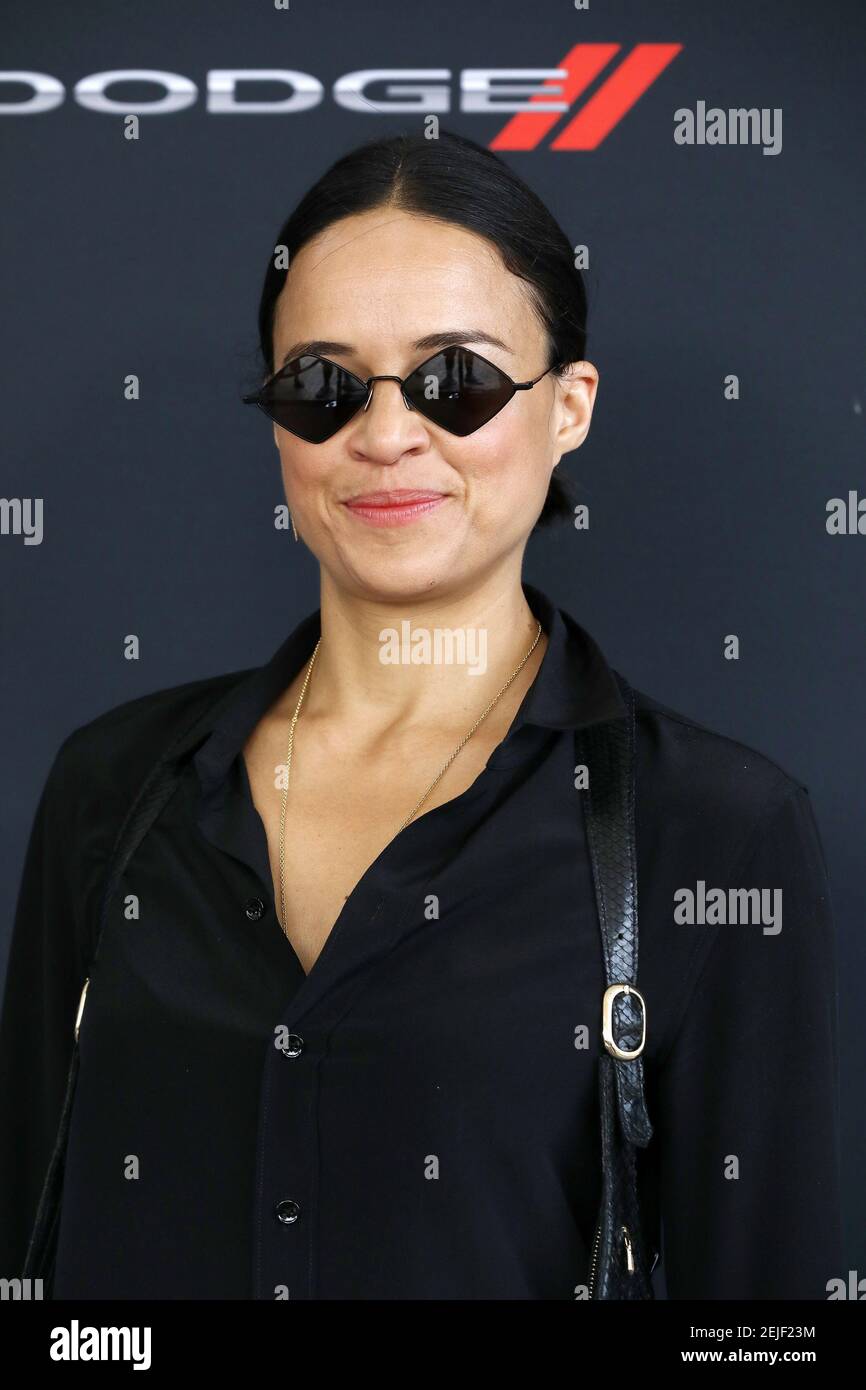 Michelle Rodriguez attends Universal Pictures Presents The Road To F9 ...