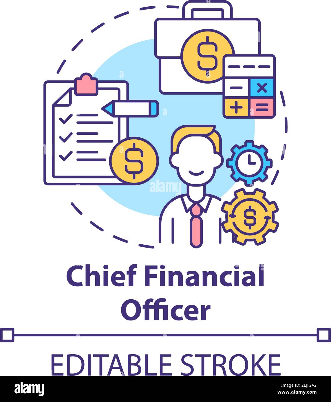 Chief financial officer concept icon Stock Vector Image & Art - Alamy Chief financial officer concept icon Stock Vector Image & Art - Alamy