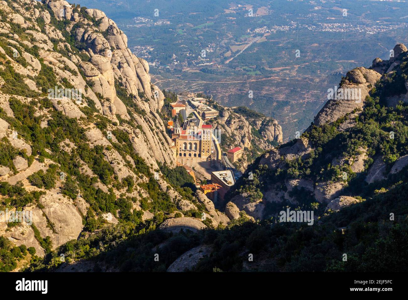 Montserrat is an emblematic mountain of Catalonia in which many types ...