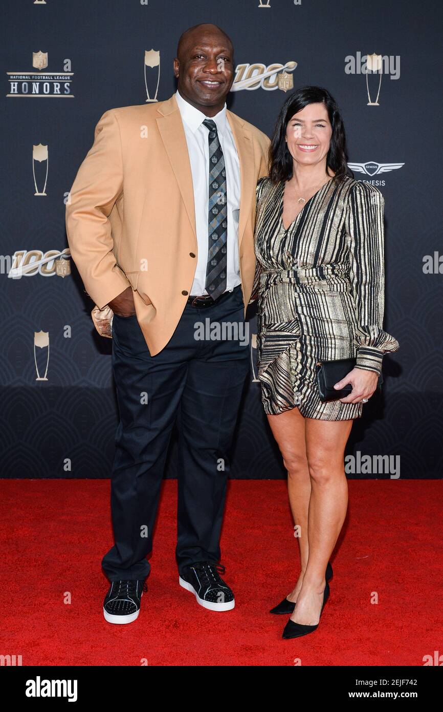 MIAMI, FL - FEBRUARY 1: John Randle and Candace Randle attend the 2020 ...