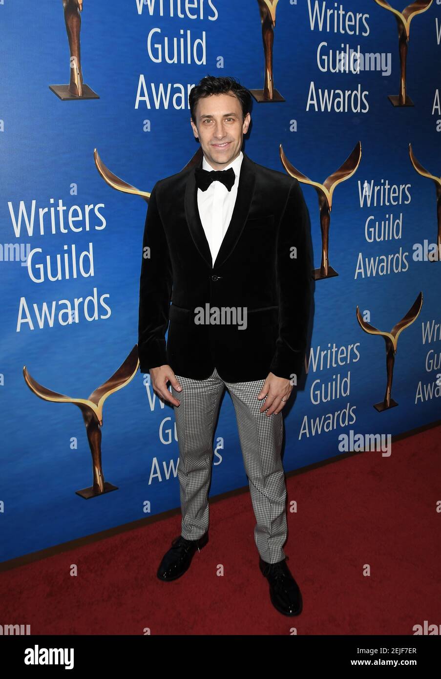 John Herrera walks the carpet at the 2020 Writers Guild Awards held at ... John Herrera walks the carpet at the 2020 Writers Guild Awards held at ...