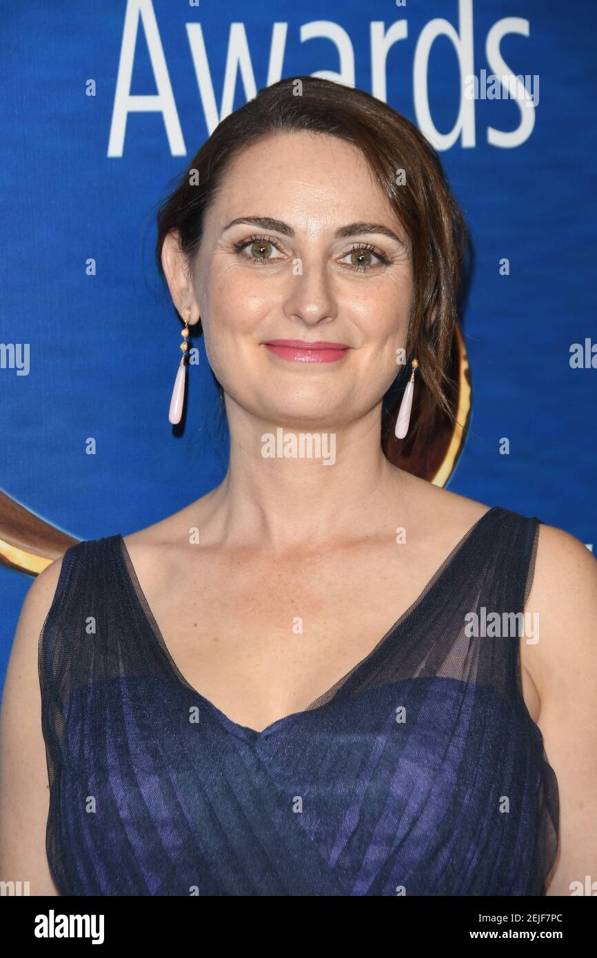 Lila Byock walks the carpet at the 2020 Writers Guild Awards held at ...