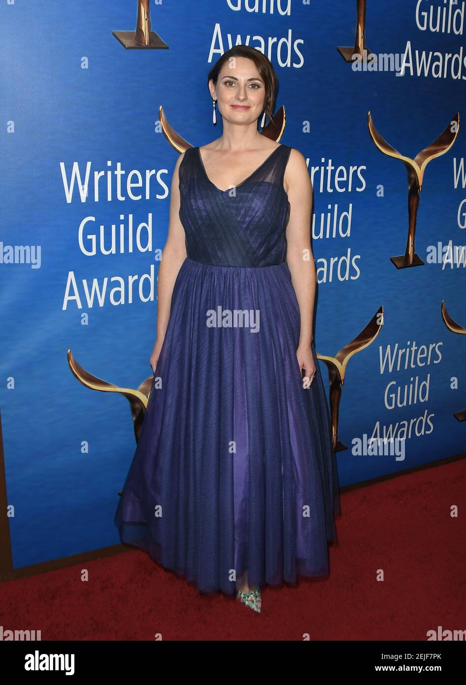 Lila Byock walks the carpet at the 2020 Writers Guild Awards held at ...