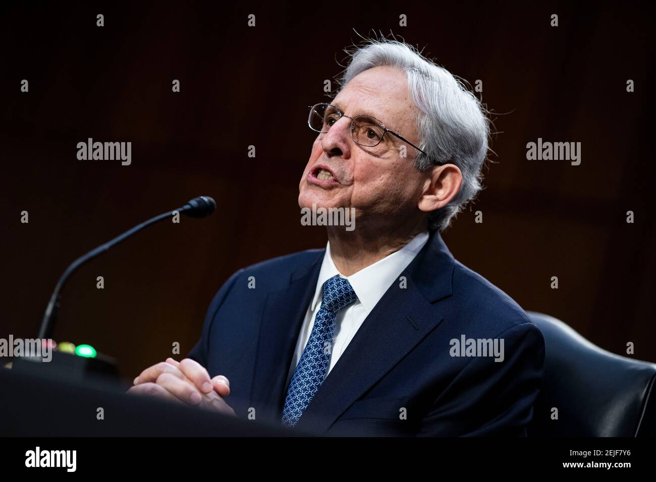 Washington, DC. 22nd Feb, 2021. Attorney General nominee Merrick ...