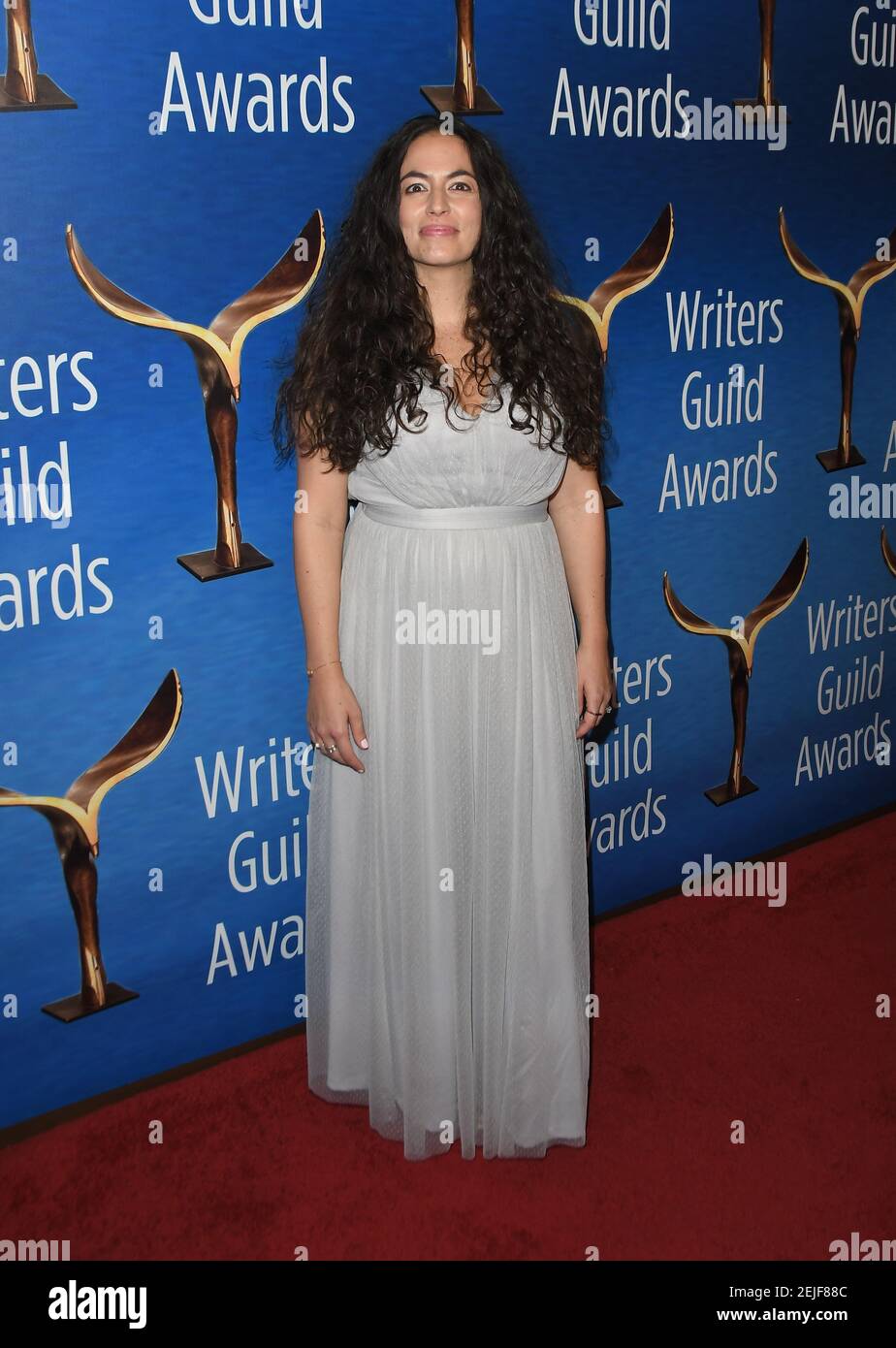 Lila Byock walks the carpet at the 2020 Writers Guild Awards held at ...