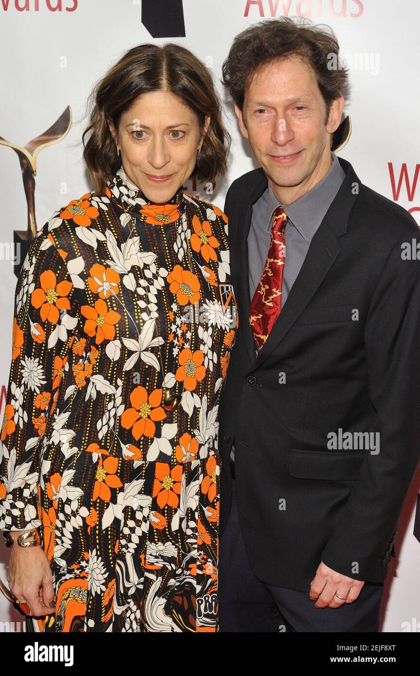L-R: Lisa Benavides and Tim Blake Nelson attend the 2020 Writers Guild ...