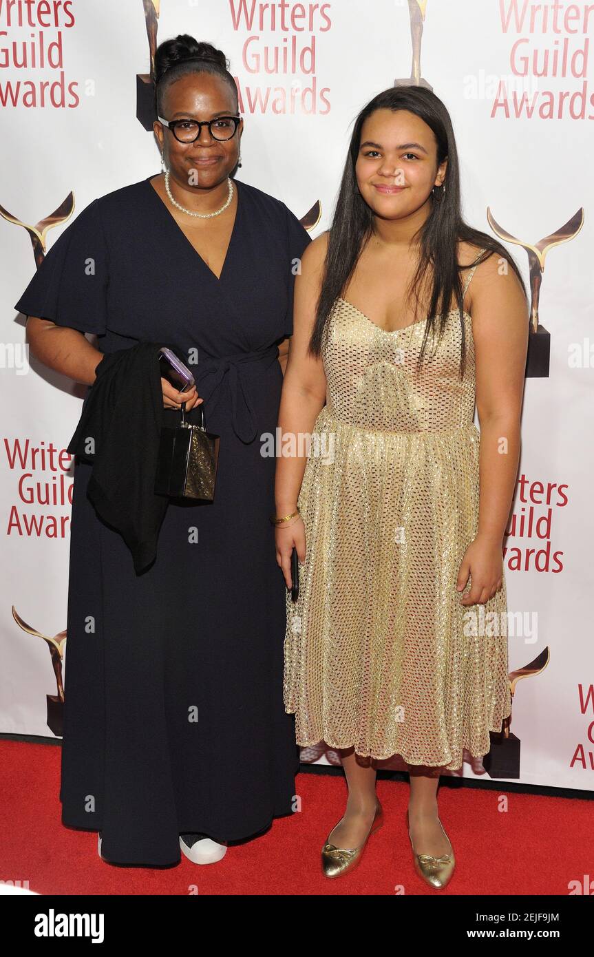 Lynn Martin and Penelope Segerdahl attend the 2020 Writers Guild Awards ...