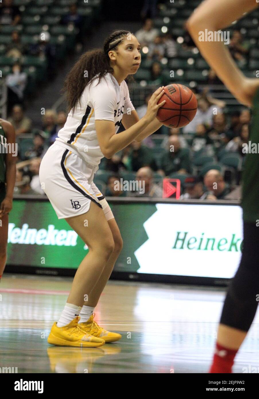 February 1, 2020 - Long Beach State 49ers forward Lauren Green (23 ...