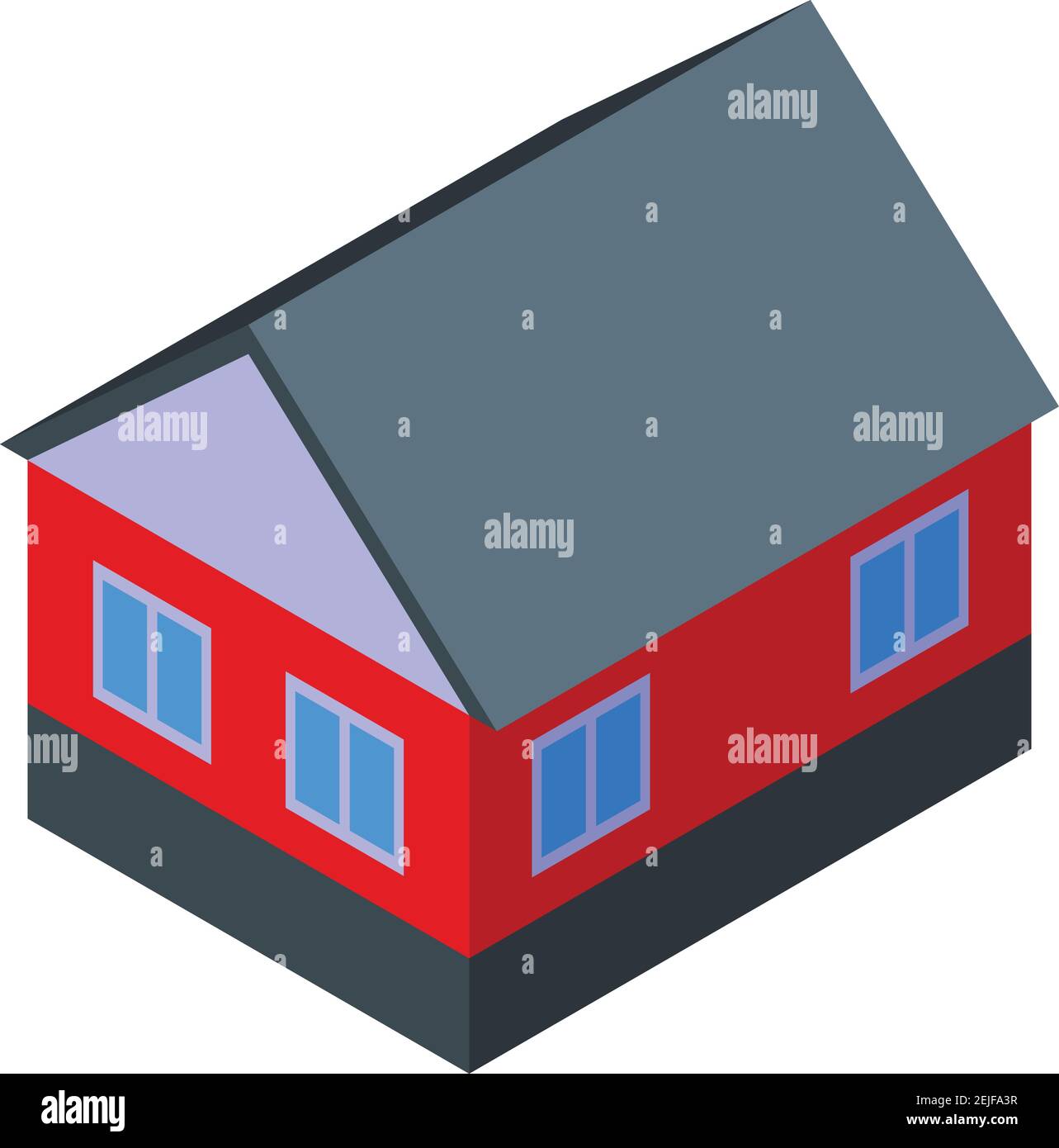 Family home icon. Isometric of family home vector icon for web design ...