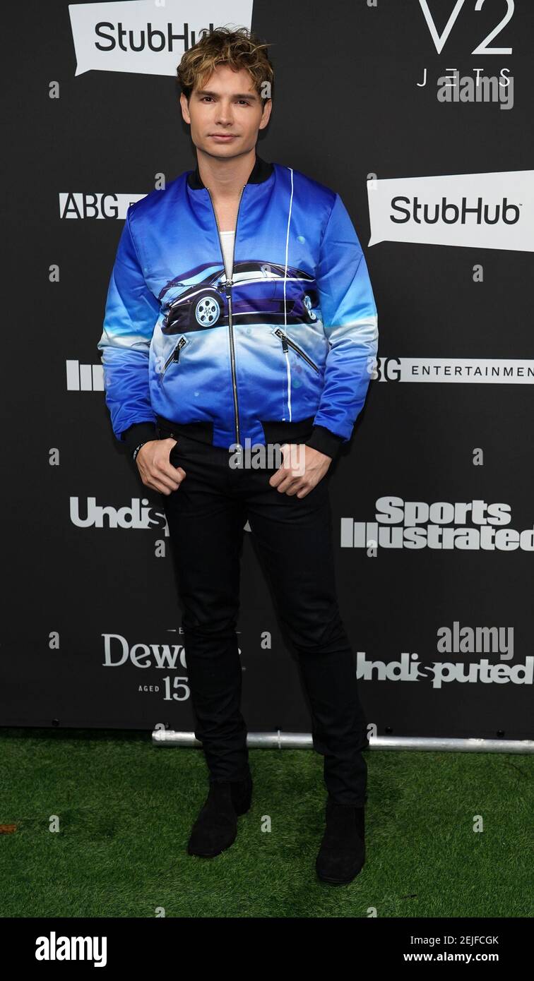 MIAMI BEACH, FLORIDA - FEBRUARY 01: Christian Acosta attends Sports ...