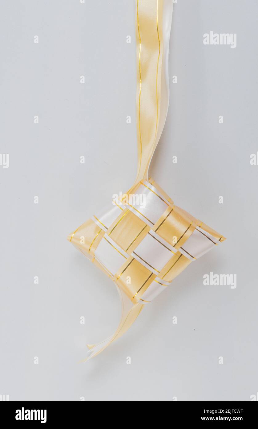 The beutiful colors ribbon of ketupat raya Stock Photo - Alamy