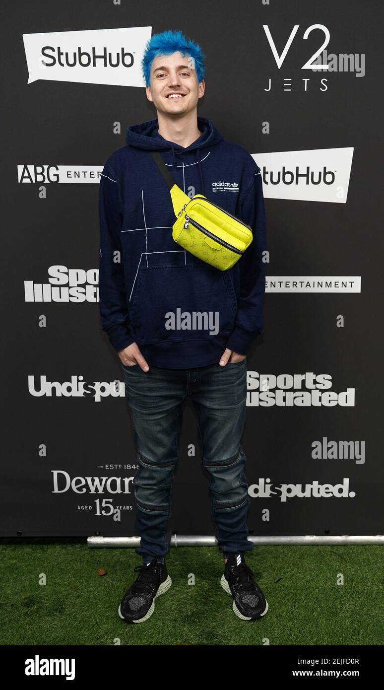 MIAMI BEACH, FLORIDA - FEBRUARY 01: Tyler 'Ninja' Blevins attends ...