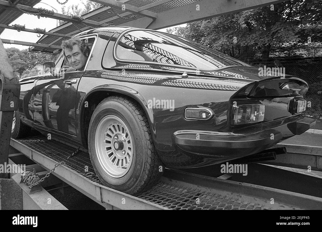 Martin Lilley the owner of TVR Sports car photographed at the Blackpool ...