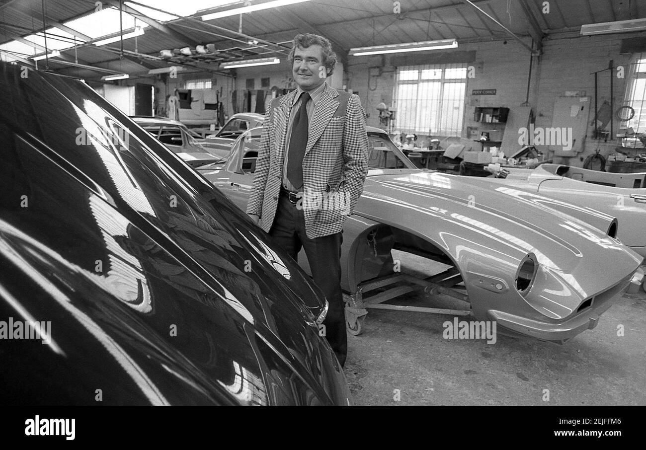 Martin Lilley the owner of TVR Sports car photographed at the Blackpool ...