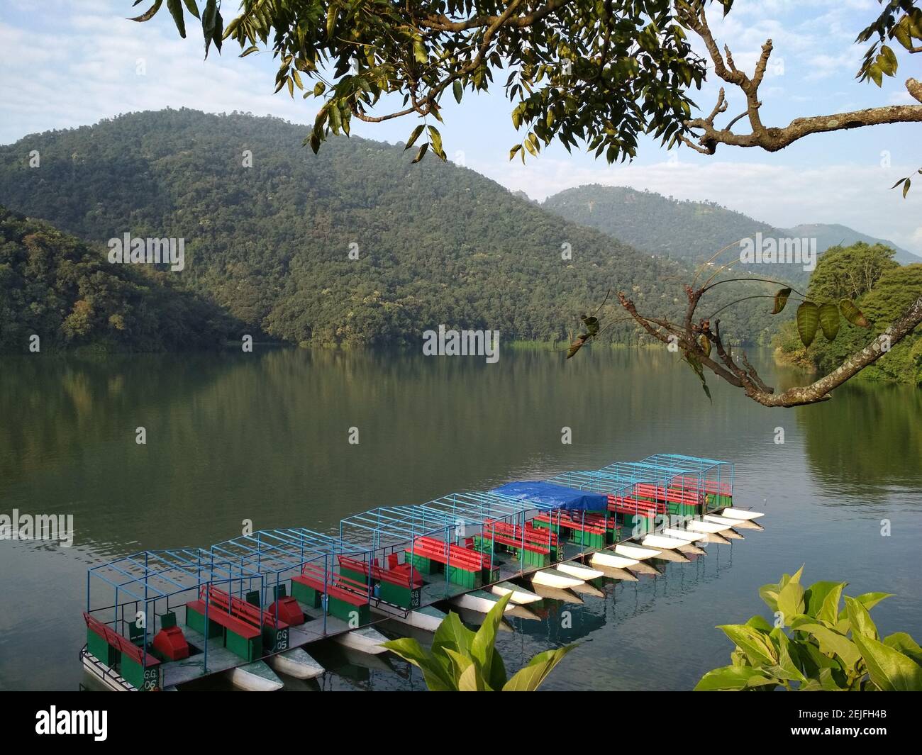 Phewa lake, Pokhara, Nepal Stock Photo - Alamy
