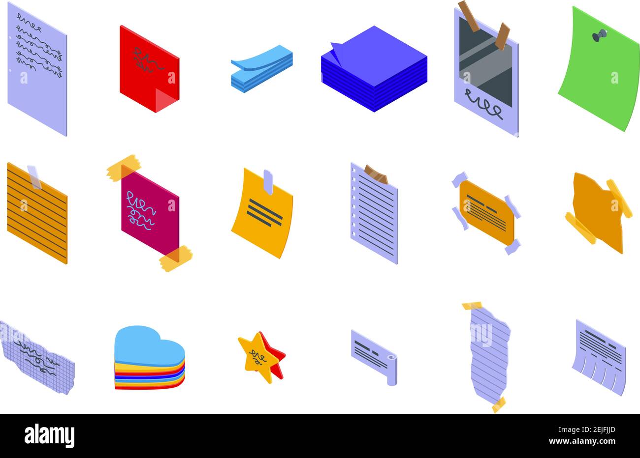 Memo icon. Isometric of memo vector icon for web design isolated on ...