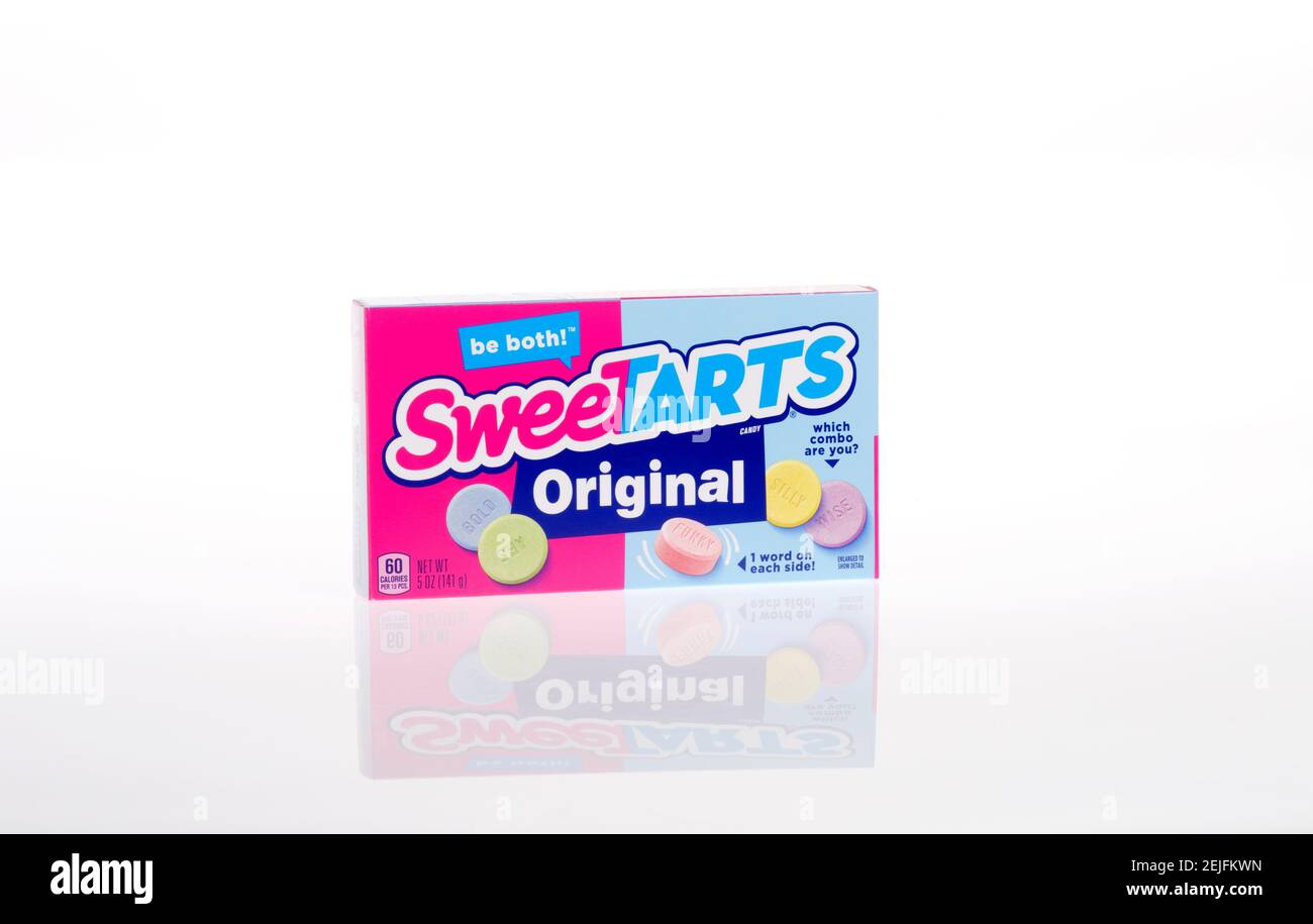 SweeTarts, aka SweetTarts, Candy Box by Ferrara Stock Photo - Alamy