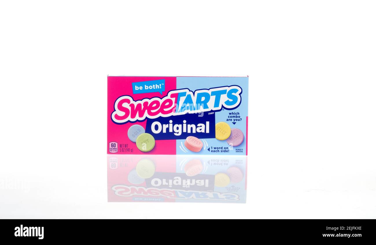 SweeTarts, aka SweetTarts, Candy Box by Ferrara Stock Photo - Alamy