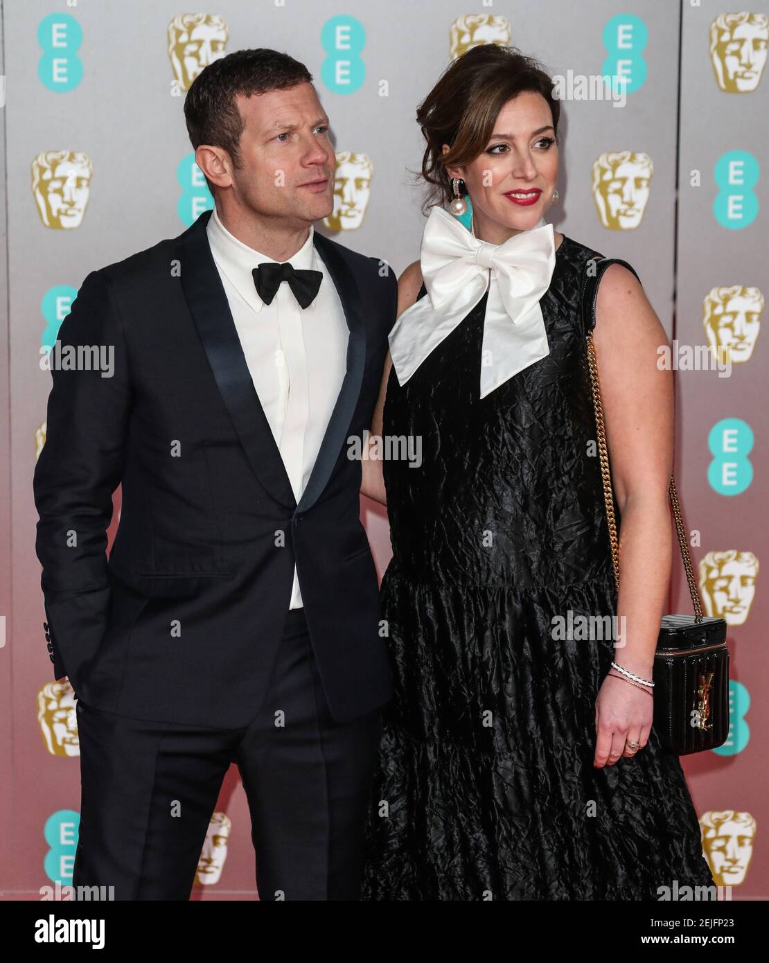 Dermot O'Leary and Dee Koppang attend The British Academy Film Awards ...