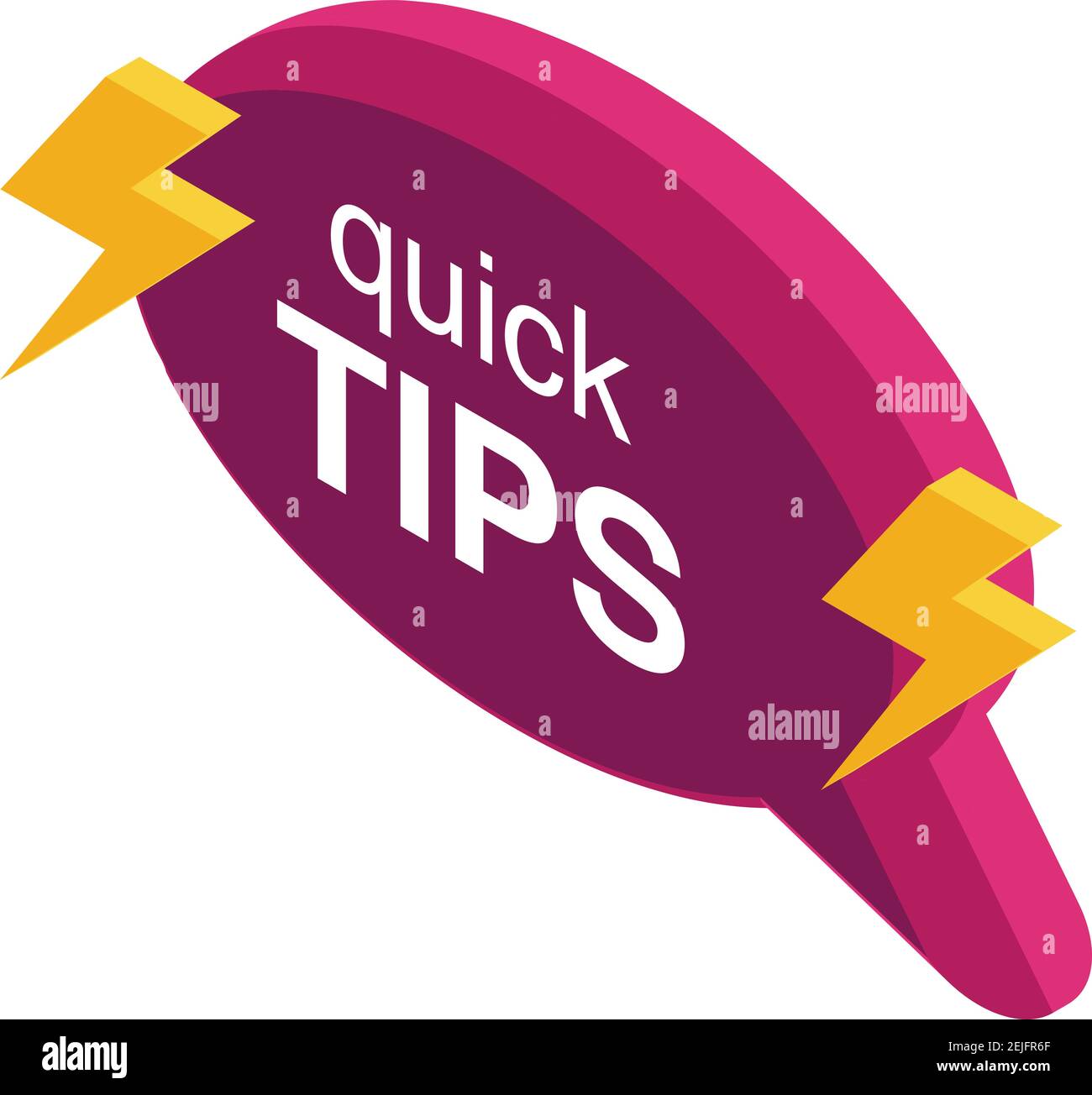 Smart tips icon. Isometric of smart tips vector icon for web design ...