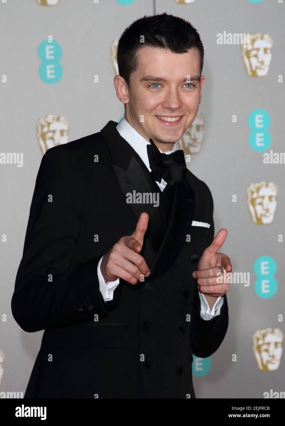 Asa Butterfield attends the BAFTA British Academy Film Awards at the ...