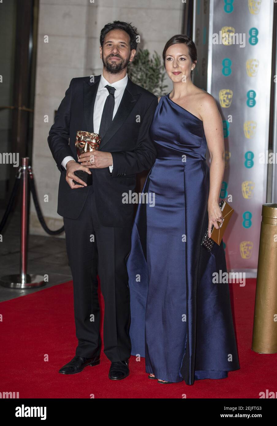 Guillaume Rocheron and guest attend the EE British Academy Film Awards 2020 After Party at The ...