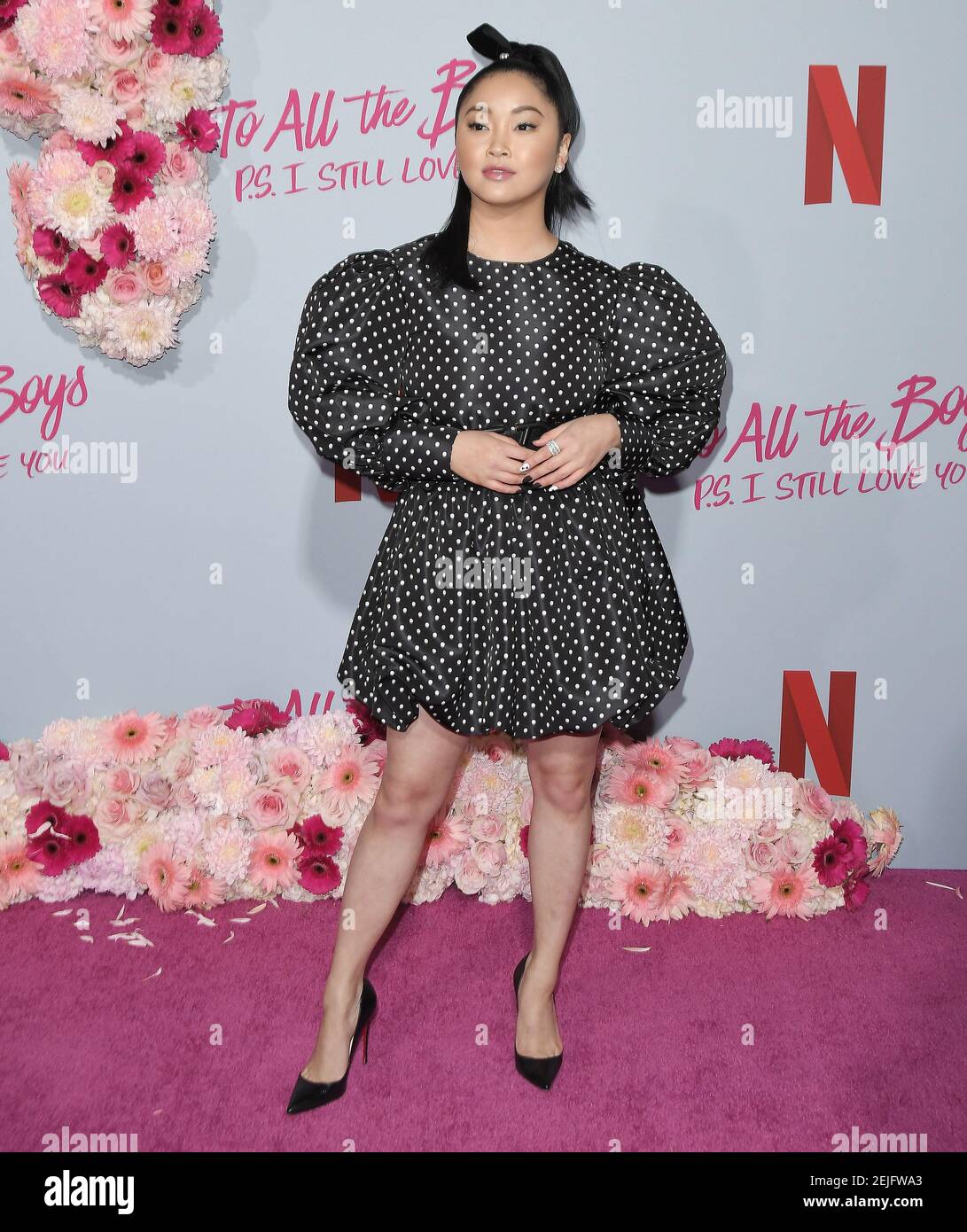 Lana Condor arrives at the Netflix's TO ALL THE BOYS P.S. I STILL LOVE ...