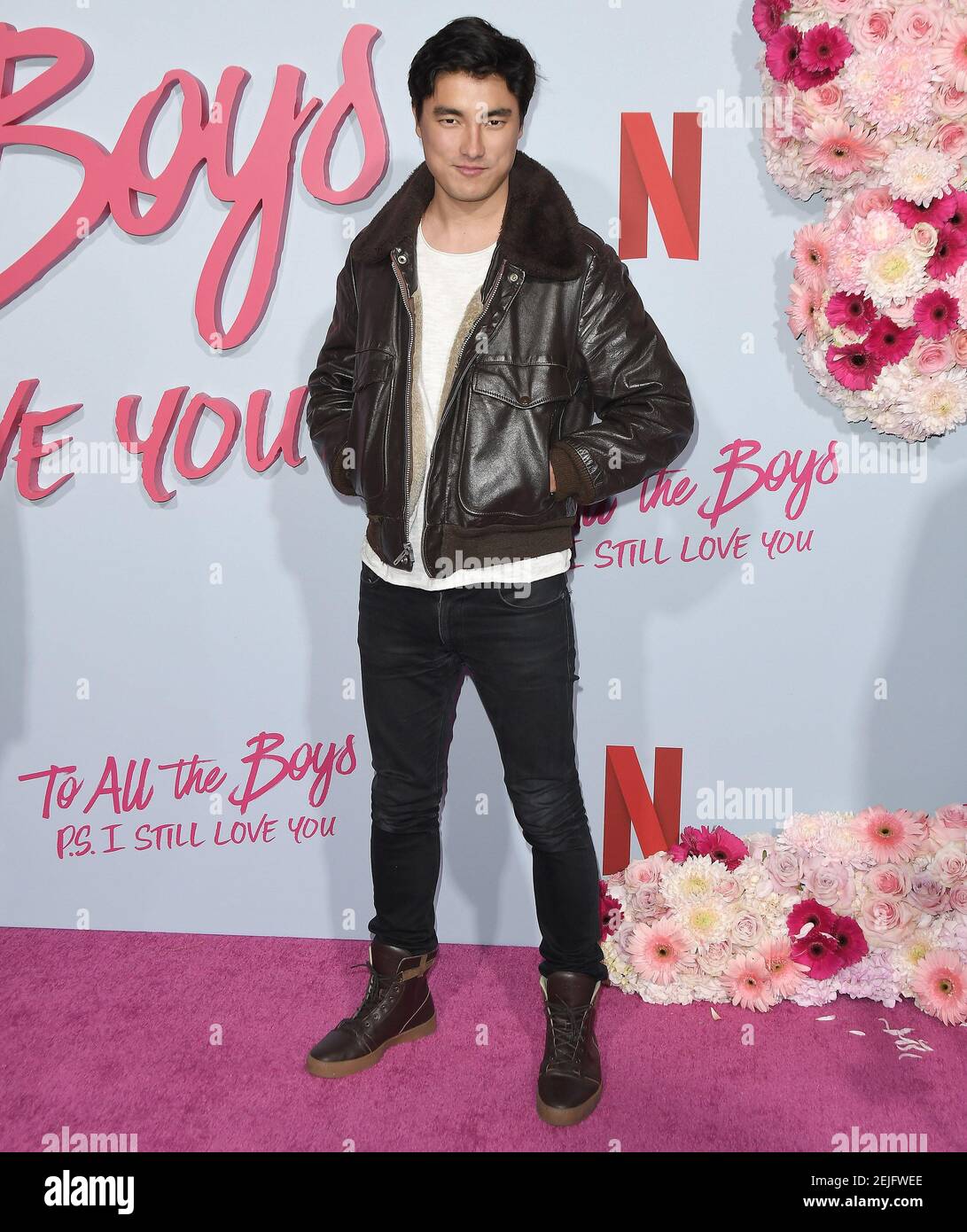 Remy Hii arrives at the Netflix's TO ALL THE BOYS P.S. I STILL LOVE YOU ...