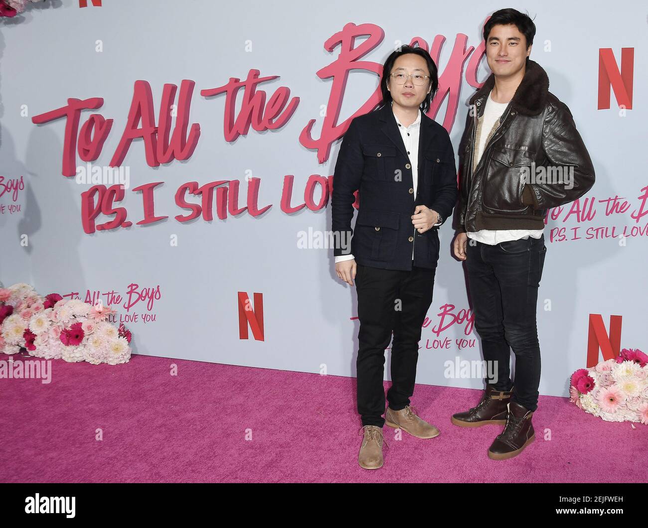 (L-R) Jimmy O. Yang and Remy Hii at the Netflix's TO ALL THE BOYS P.S ...