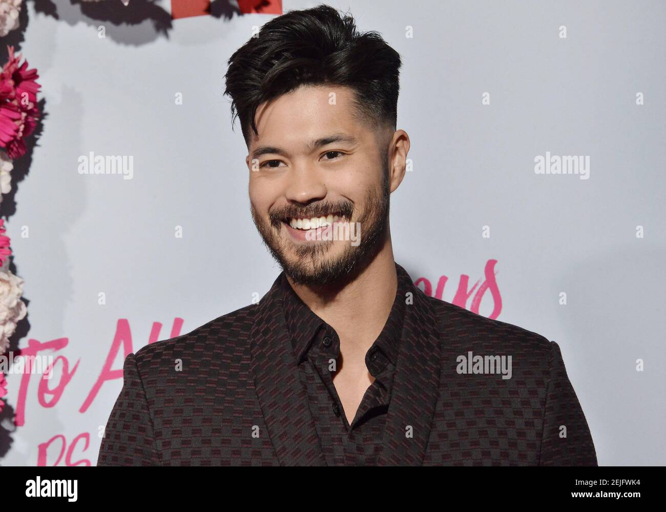 Ross Butler arrives at the Netflix's TO ALL THE BOYS P.S. I STILL LOVE ...