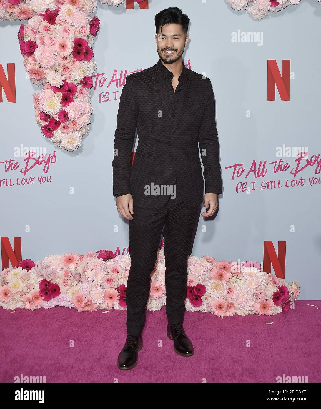 Ross Butler arrives at the Netflix's TO ALL THE BOYS P.S. I STILL LOVE ...
