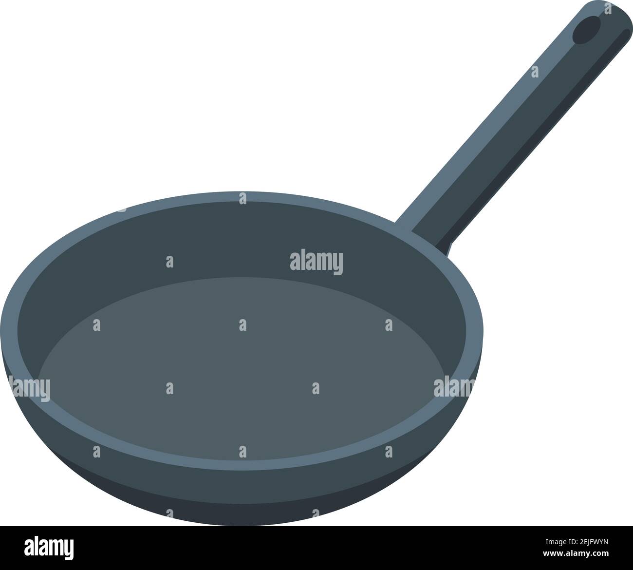 Cuisine wok pan icon. Isometric of cuisine wok pan vector icon for web ...