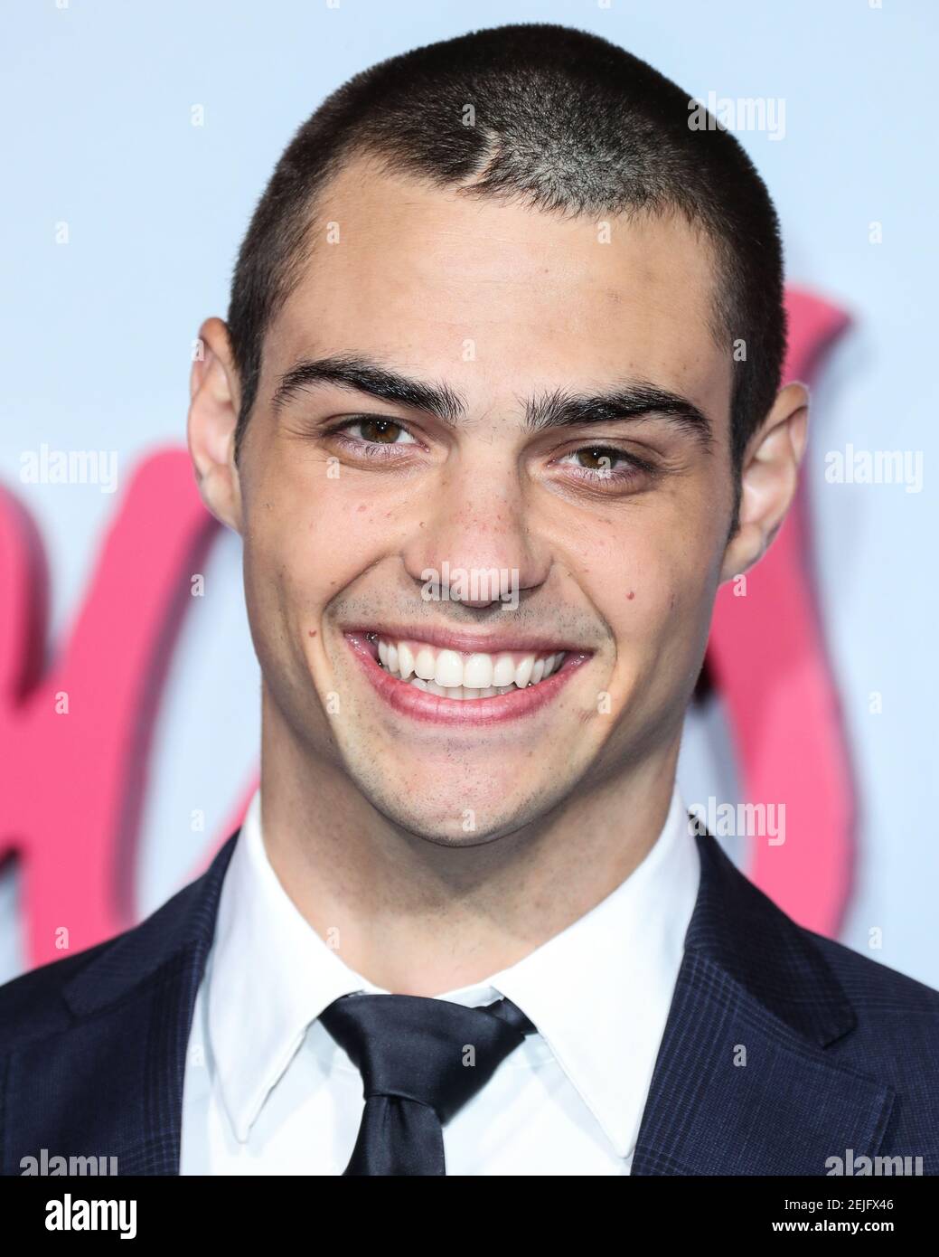 HOLLYWOOD, LOS ANGELES, CALIFORNIA, USA - FEBRUARY 03: Actor Noah ...