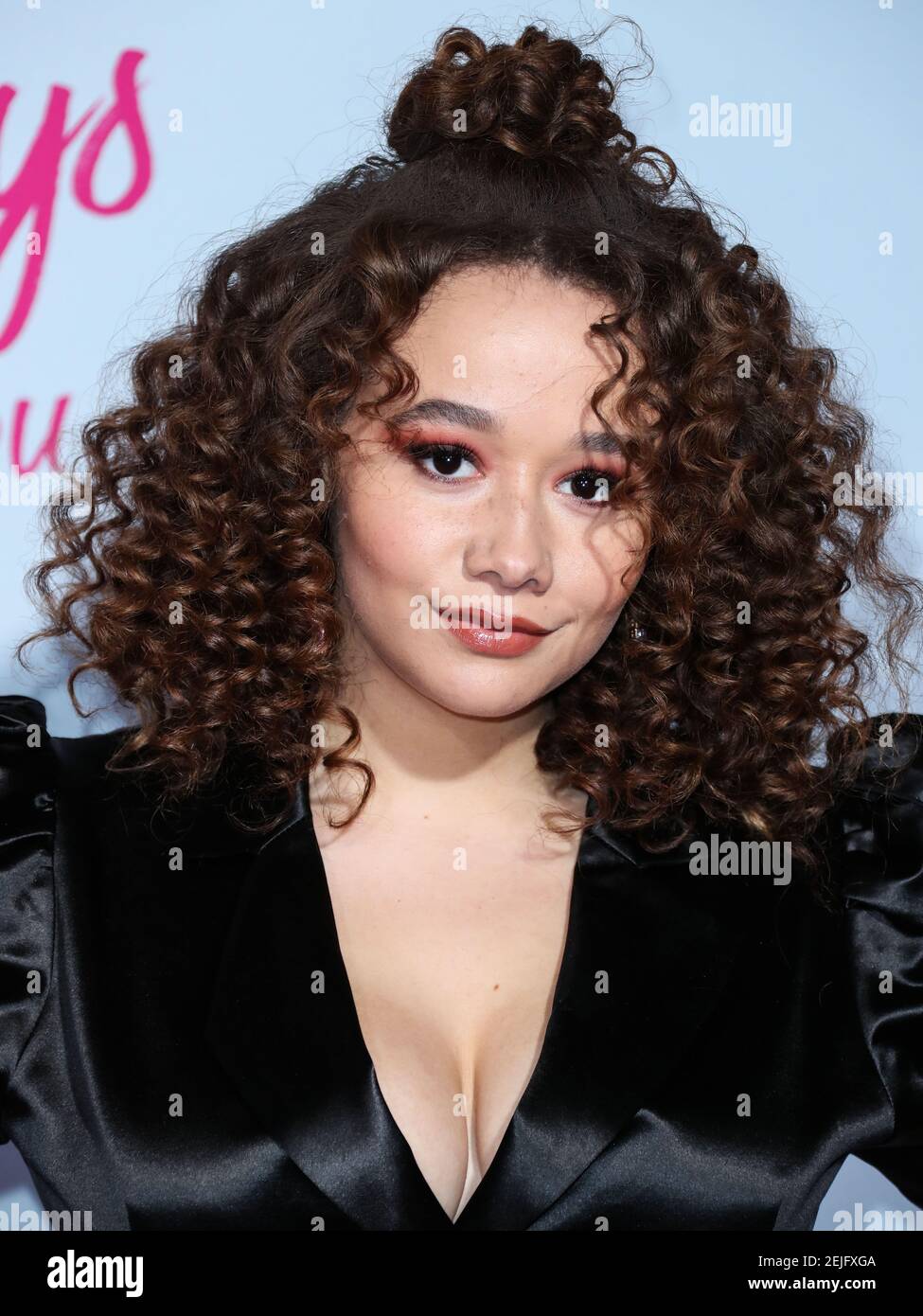 HOLLYWOOD, LOS ANGELES, CALIFORNIA, USA - FEBRUARY 03: Talia Jackson ...