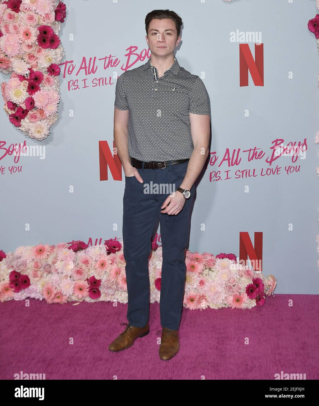 Richard Ellis arrives at the Netflix's TO ALL THE BOYS P.S. I STILL ...