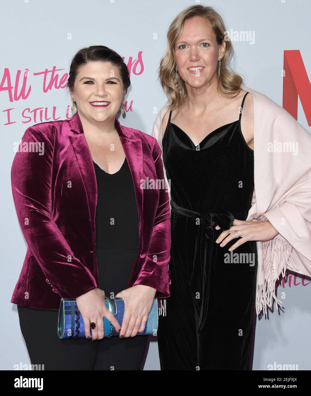 (L-R) Laura Webb and Lindsay Wolfington at the Netflix's TO ALL THE ...