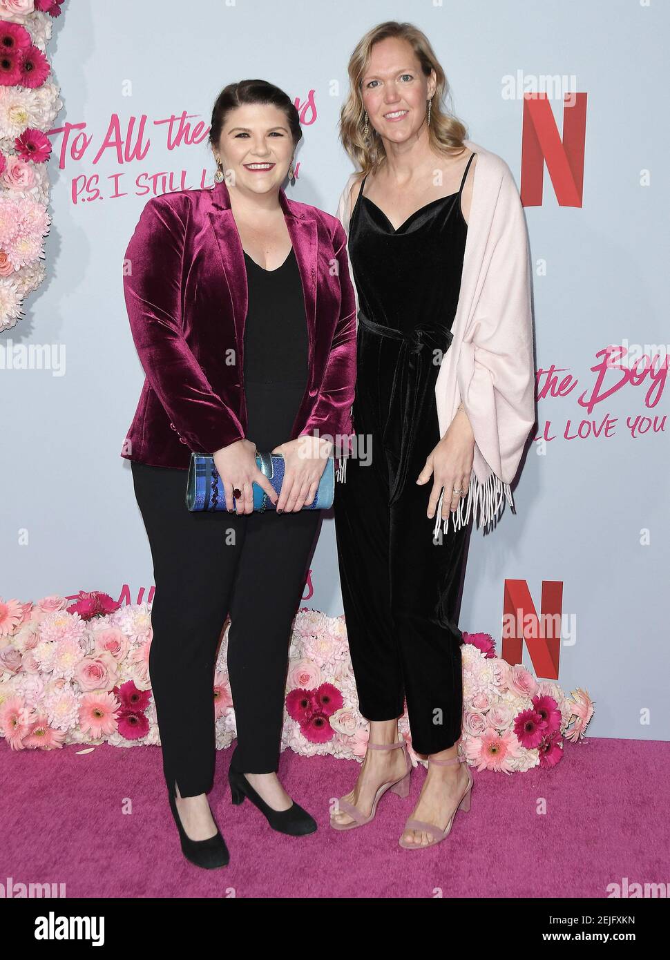 (L-R) Laura Webb and Lindsay Wolfington at the Netflix's TO ALL THE ...