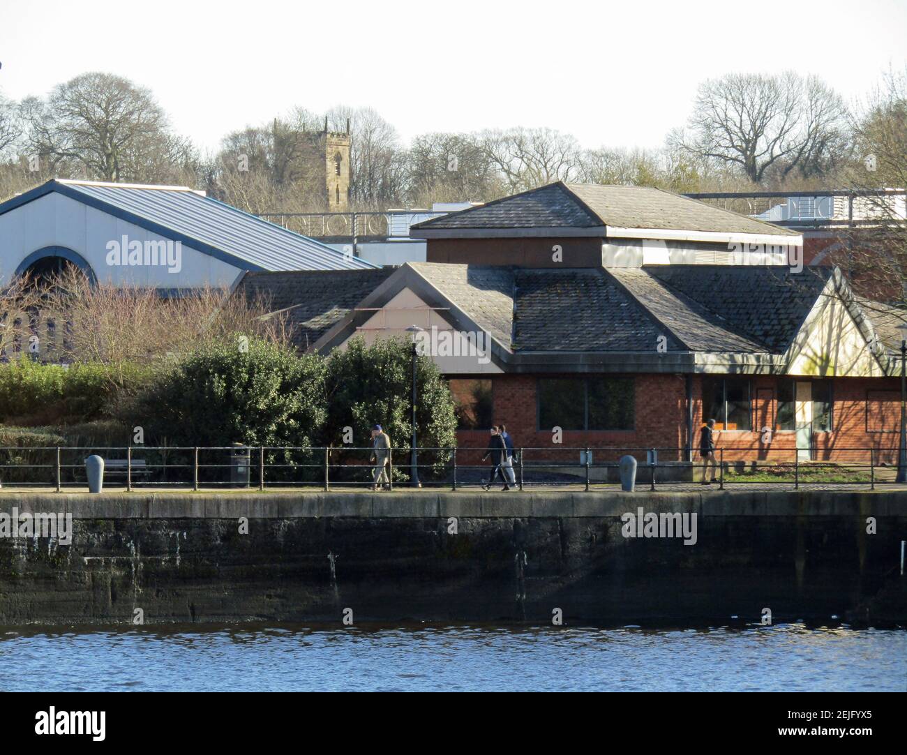 Dockside Buildings - Chiquitos Stock Photo - Alamy