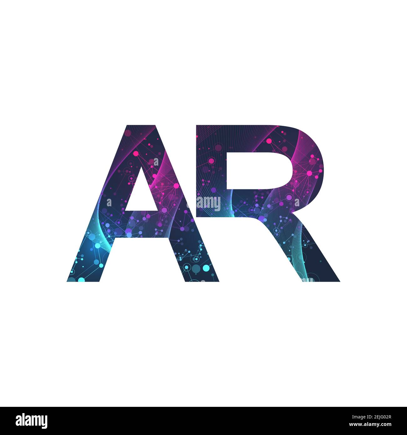 Augmented reality concept banner, AR. Virtual reality and augmented ...