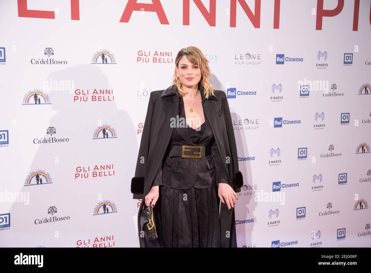 Emma Marrone Red Carpet for the premiere of the Italian film "Gli Anni ...