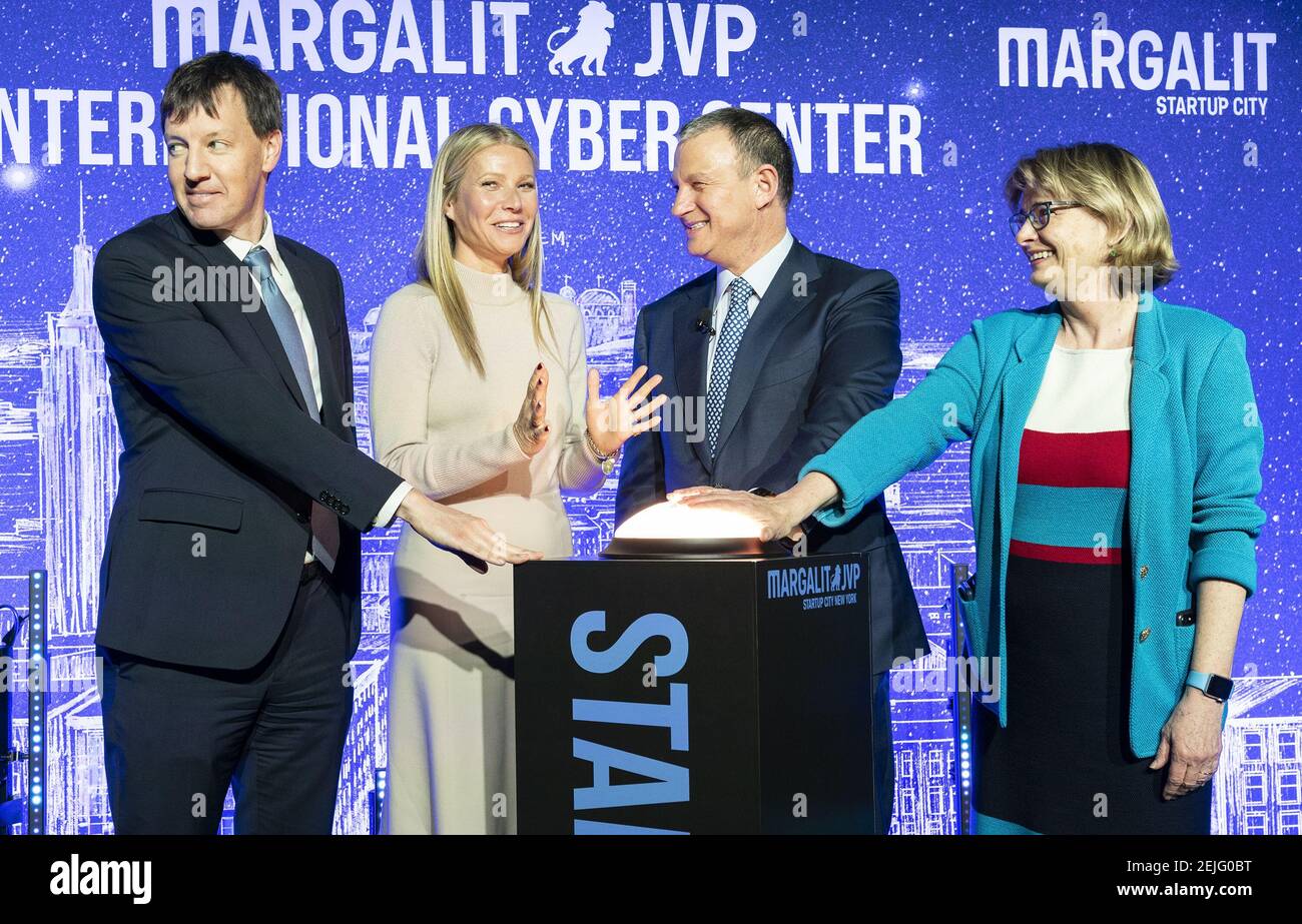 James Patchett, Gwyneth Paltrow, Erel Margalit, Vicki Been attend ...