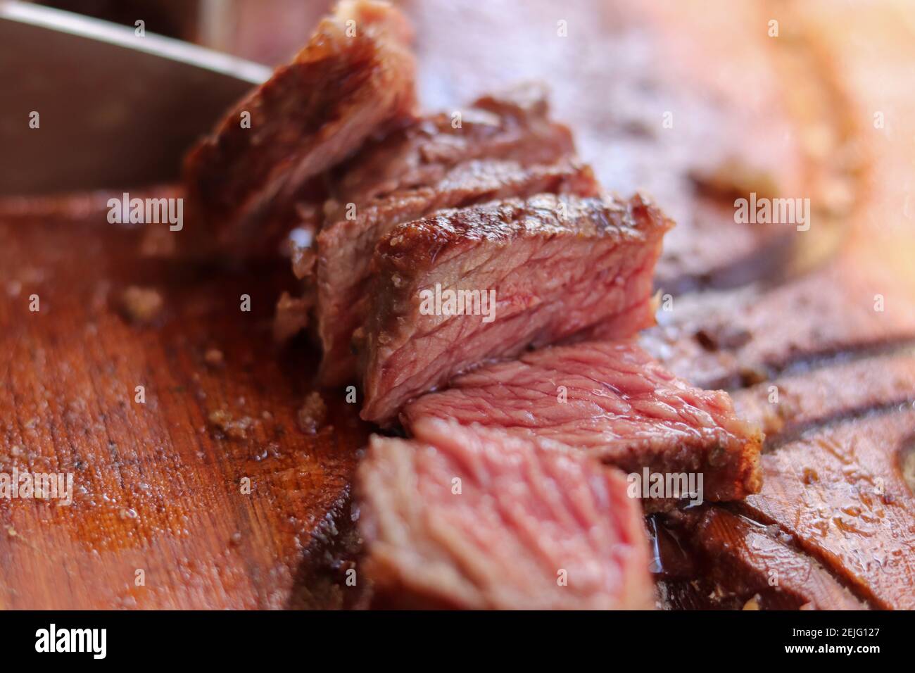 Brazil family grilling meat hi-res stock photography and images - Alamy