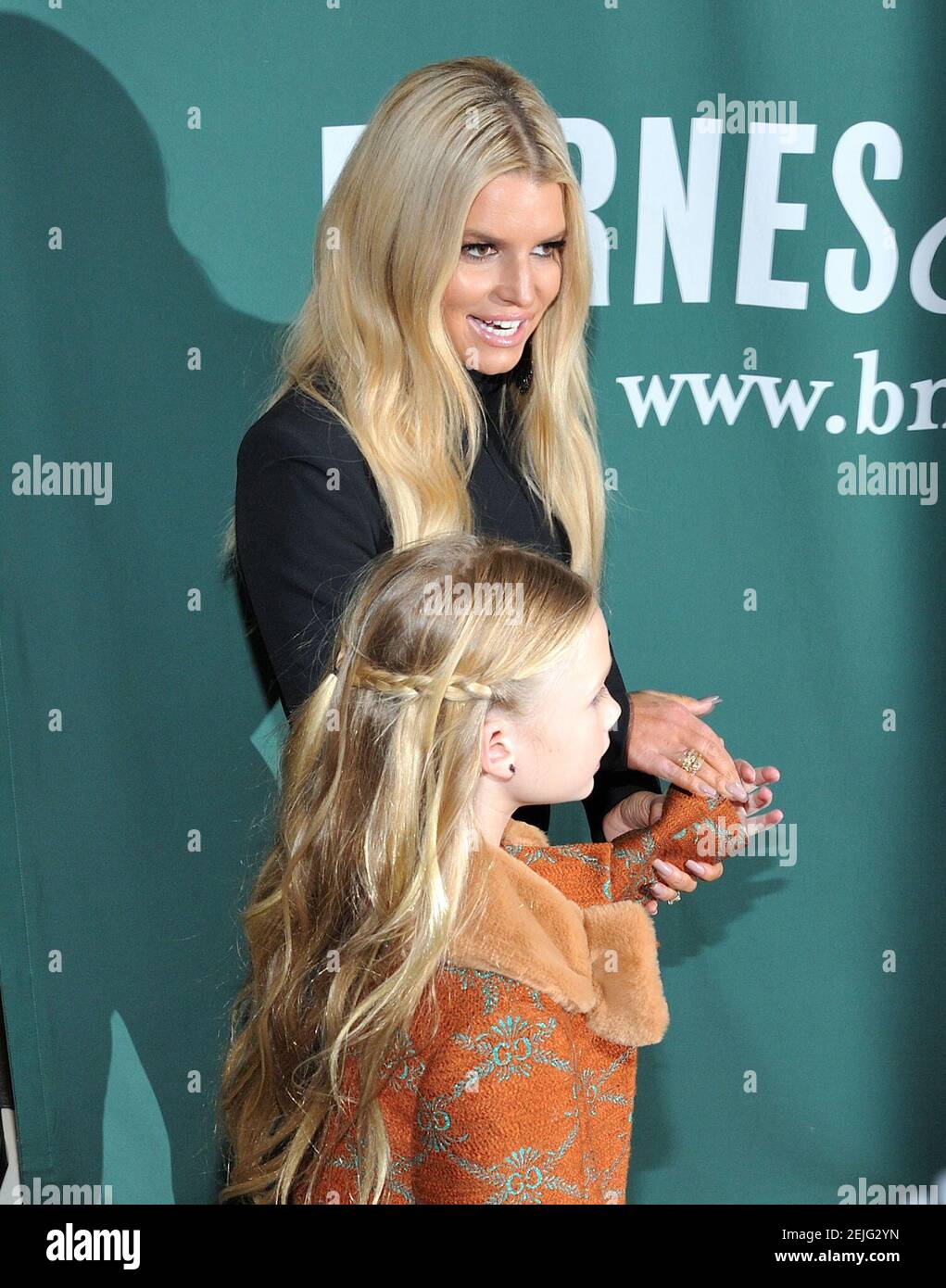 Jessica Simpson and daughter Maxwell attend a celebration of her memoir ...