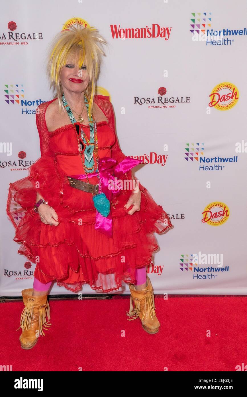 Betsey Johnson attends the Women's Day Magazine Red Dress Awards at The ...