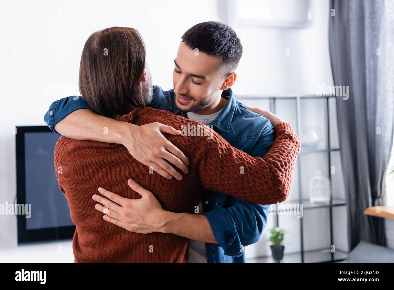 Young latin family father hi-res stock photography and images - Alamy