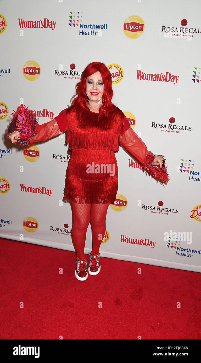 The B-52's, Kate Pierson attend Woman's Day Red Dress Awards on ...