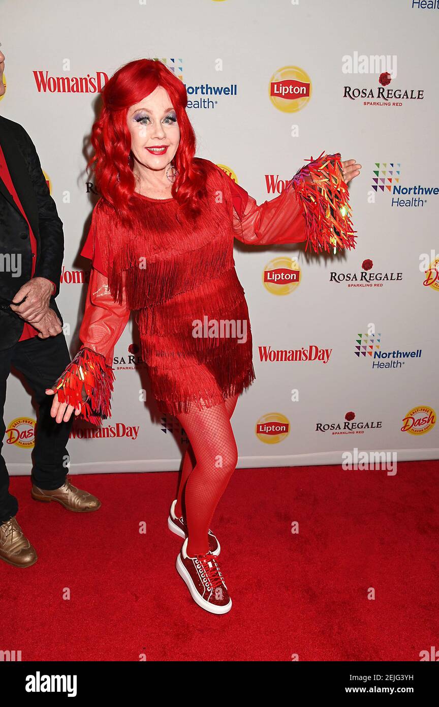 The B-52's,Kate Pierson attends Woman's Day Red Dress Awards on ...