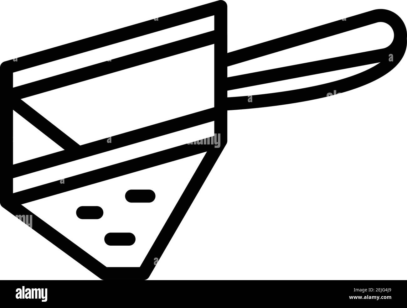 Pool net icon. Outline pool net vector icon for web design isolated on ...