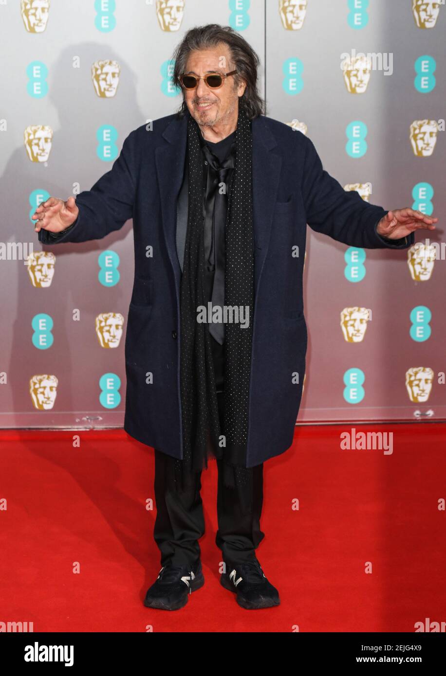 Al Pacino attending The British Academy Film Awards at the Royal Albert ...